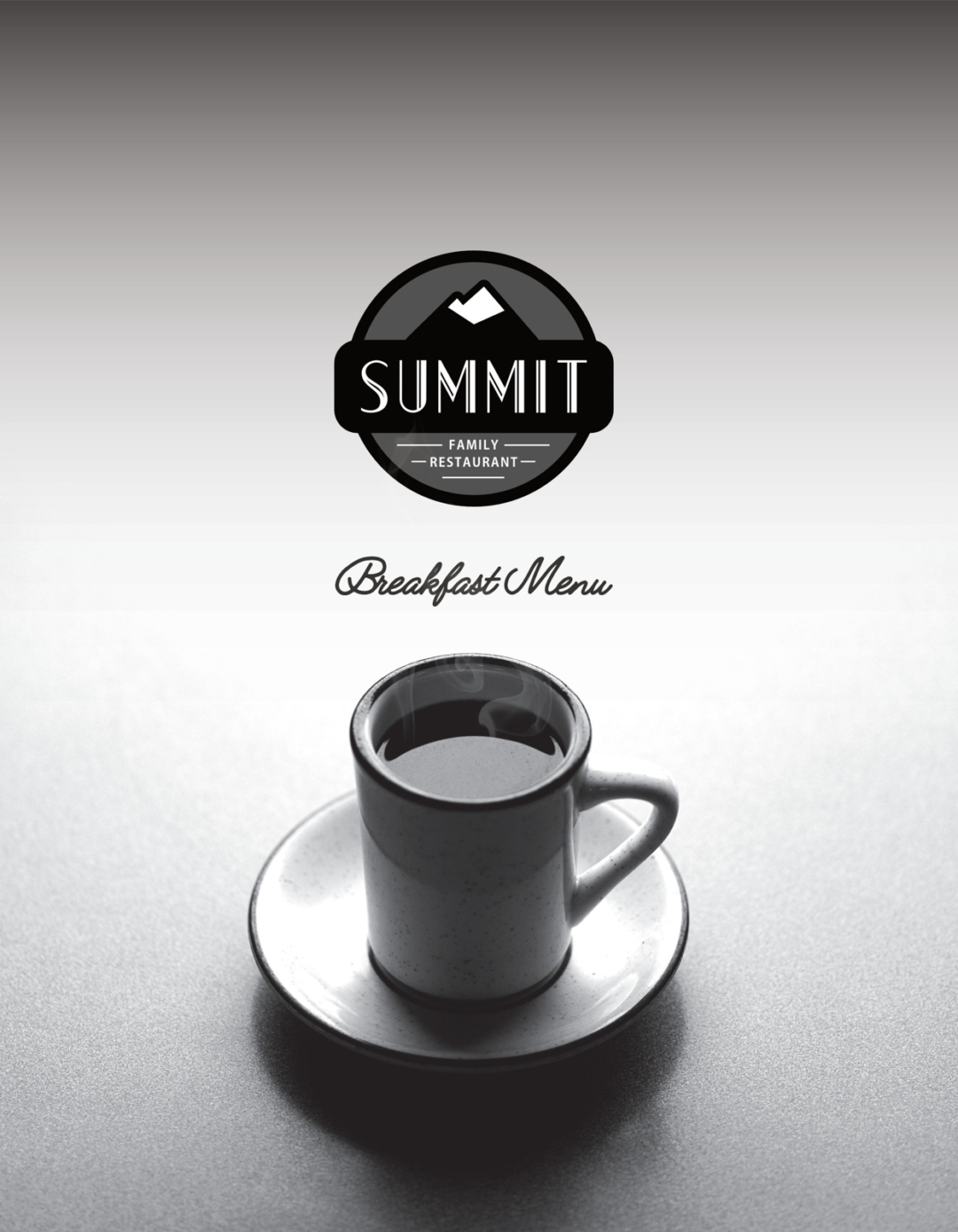 Summit Breakfast Menu - Things Done Framed